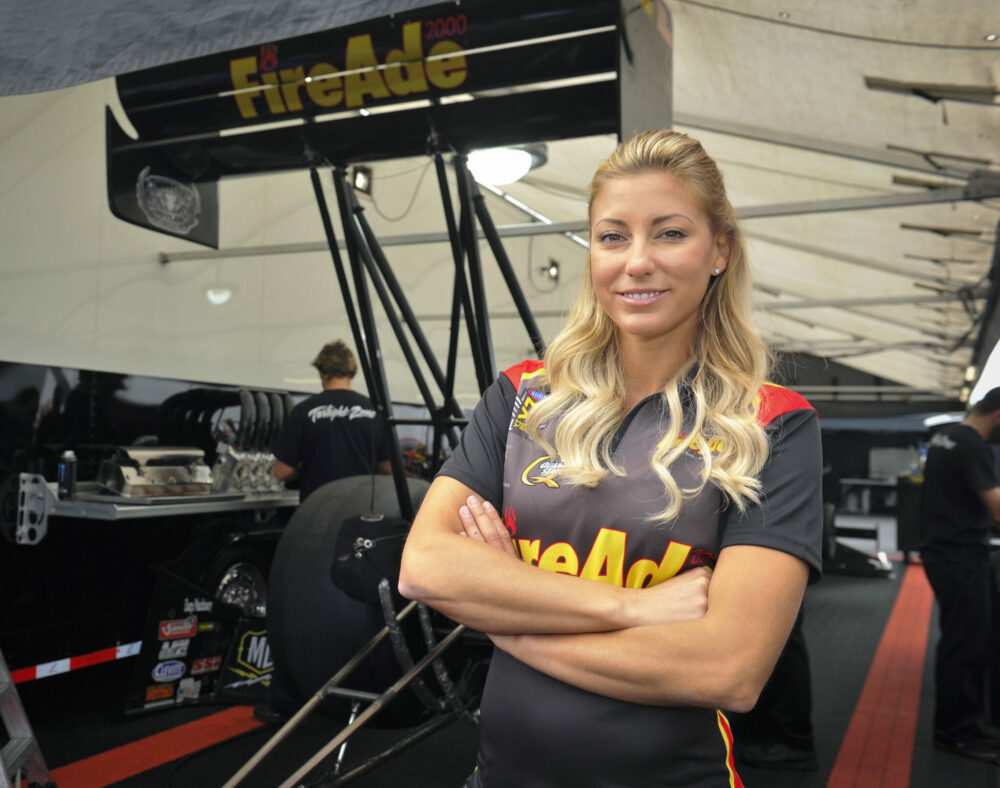 Top Fuel Rising Star Leah Pritchett Onto The Next Goal At Nhra Carolina