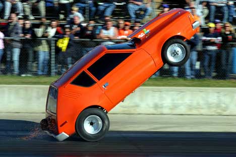 Drag Racing List - Sky High in Byron
