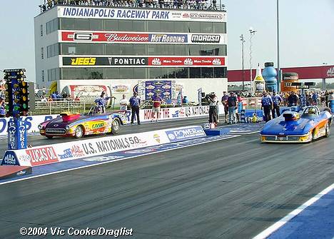 Drag Racing List - The 50th NHRA U.S. Nationals: Indy 2004 - The Winners