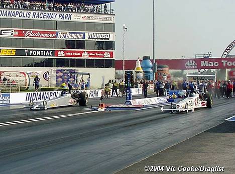 Drag Racing List - The 50th NHRA U.S. Nationals: Indy 2004 - The Winners