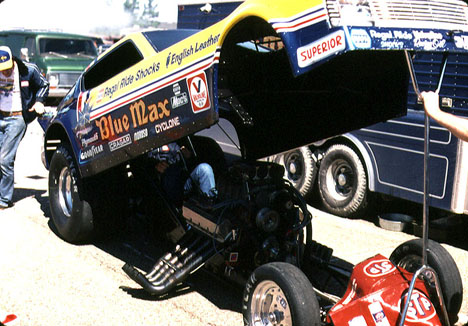 Drag Racing List - A Blue Max Collage