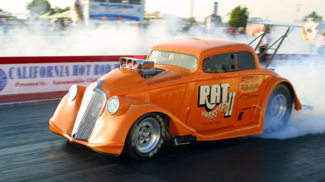 Drag Racing List - California Hot Rod Reunion Photo Art