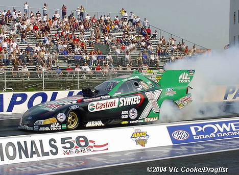 Drag Racing List - The 50th NHRA U.S. Nationals: Indy 2004 - Funny Car (1)