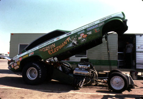 Drag Racing List - Jim Green's Green Elephant F/C