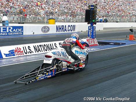 Drag Racing List - The 50th NHRA U.S. Nationals: Indy 2004 - Pro Stock Bike