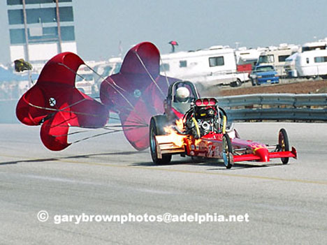 Drag Racing List - Top Fuel Fire at the March Meet