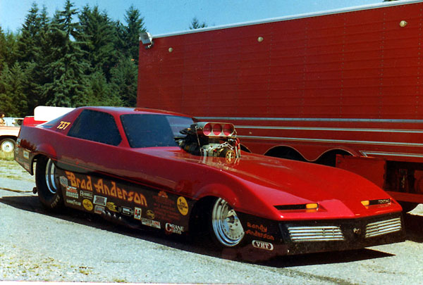 Drag Racing List - Bad Brad Anderson