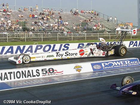 Drag Racing List - The 50th NHRA U.S. Nationals: Indy 2004 - TAD and TAFC
