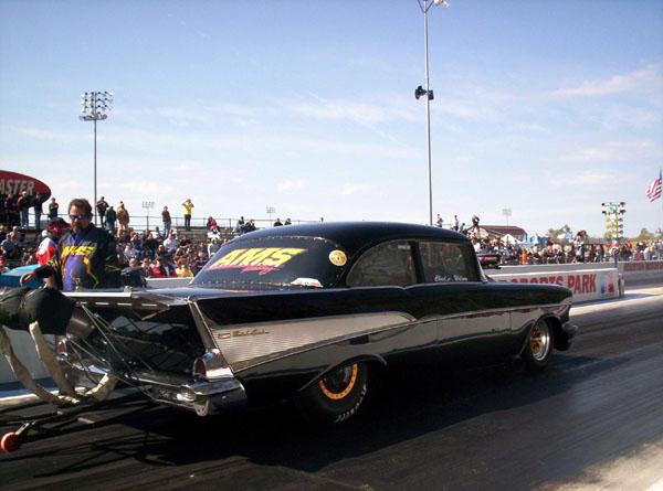 Drag Racing List - Dave Wood's 57 Chevy is Extreme!