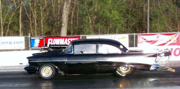 Drag Racing List - Dave Wood's 57 Chevy is Extreme!