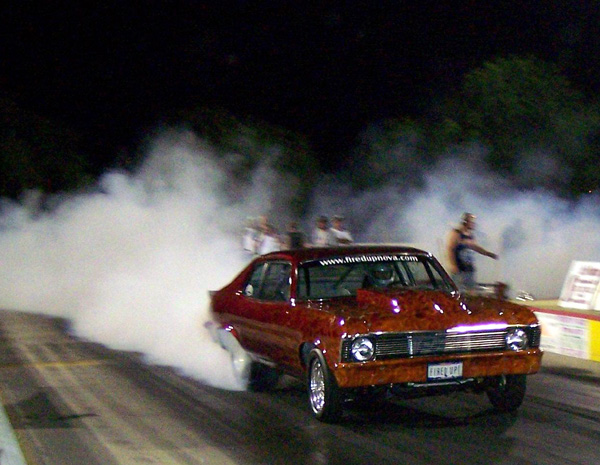 Drag Racing List - Fired Up and Away