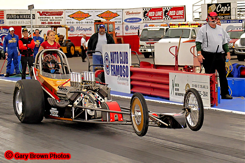 Drag Racing List - March Meet Starting Line Action Photos