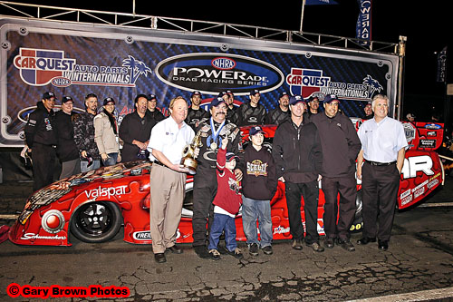 Drag Racing List - 2007 NHRA Winternationals Photos - The Winners
