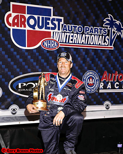 Drag Racing List - 2007 NHRA Winternationals Photos - The Winners