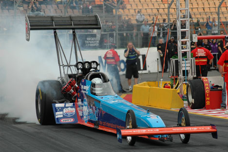Drag Racing List - FIA Top Fuel at the NitrOlympX with Carter Motorsport