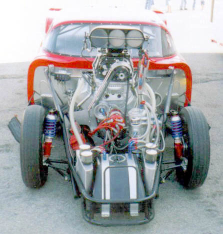 Drag Racing List - Booth Racing's 1953 Pro Mod Corvette
