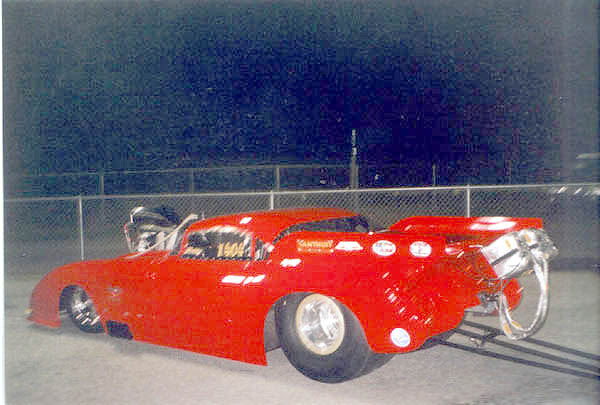 Drag Racing List - Booth Racing's 1953 Pro Mod Corvette
