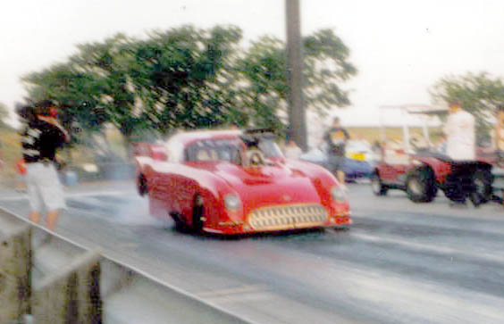 Drag Racing List - Booth Racing's 1953 Pro Mod Corvette