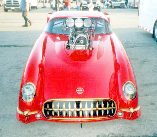 Drag Racing List - Booth Racing's 1953 Pro Mod Corvette