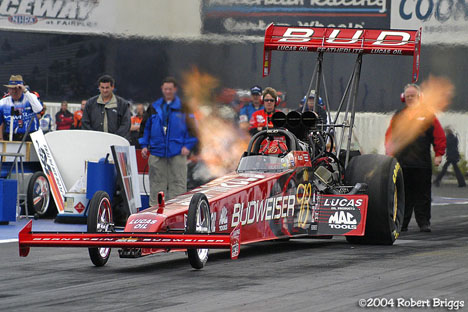 Drag Racing List - Thursday at the 2004 Winternationals