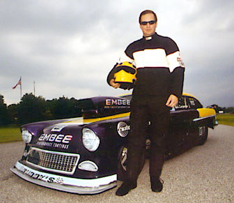 Drag Racing List - Carpenter Celebrates 30 Years In '55 Chevy