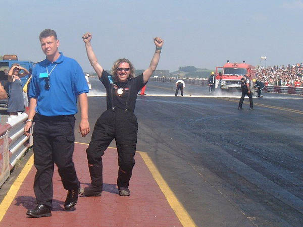 Drag Racing List - Smax Smacks Wall, Walks Away!