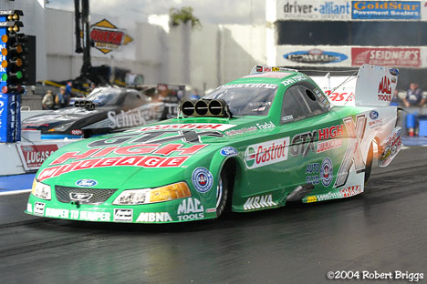 Drag Racing List - 2004 Winternationals - Rain Delayed Friday
