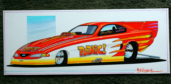 Drag Racing List - Panic UK: Funny Car Design Upgrade