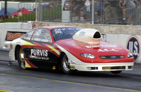 Drag Racing List - Robert Patrick's IHRA Ford Pro Stock