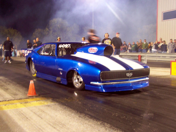 Drag Racing List - Thomas Wins Redline TOPMA Race