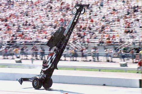 Drag Racing List - Blowover! Chris Vandergriff at Indy