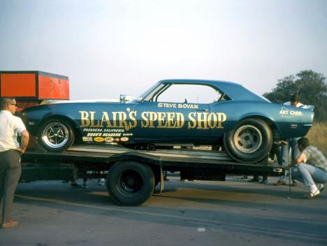 Drag Racing List - The Blue and Red