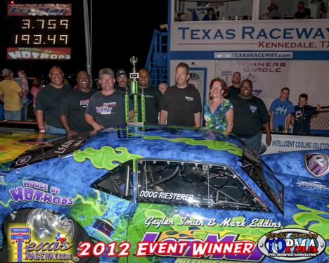 Drag Racing List - Riesterer Dominates Texas Raceway TOPMA Race