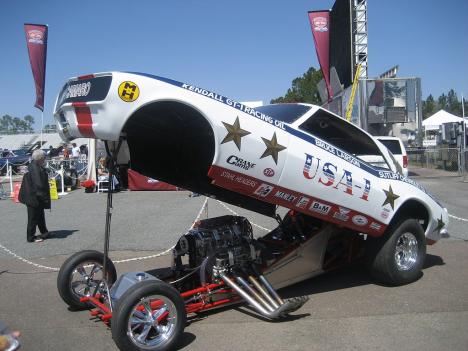 Drag Racing List - The New USA-1 Camaro Debuts