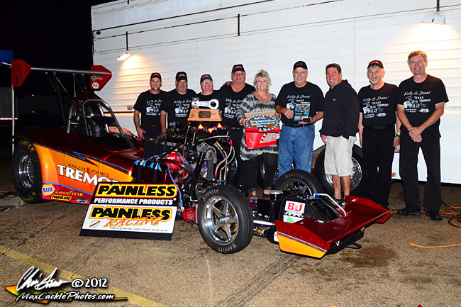 Drag Racing List - Jones Wins Race & Clinches Outlaw Fuel Altereds Title