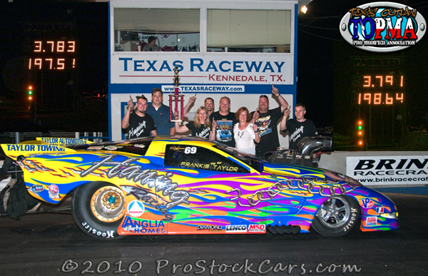 Drag Racing List - Taylor Tops TOPMA Field at TXR!