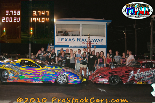 Drag Racing List - Taylor Wins TXR Again and Tops 200!