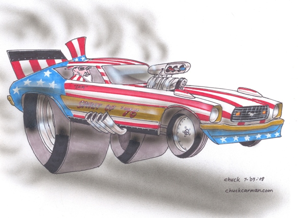Drag Racing List - Happy Independence Day!