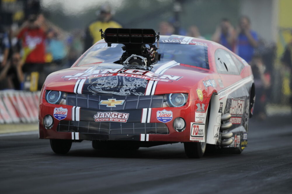 NHRA PRO MOD DRAG RACING SERIES DRIVER MIKE JANIS RELISHING CHANCE THAT ...