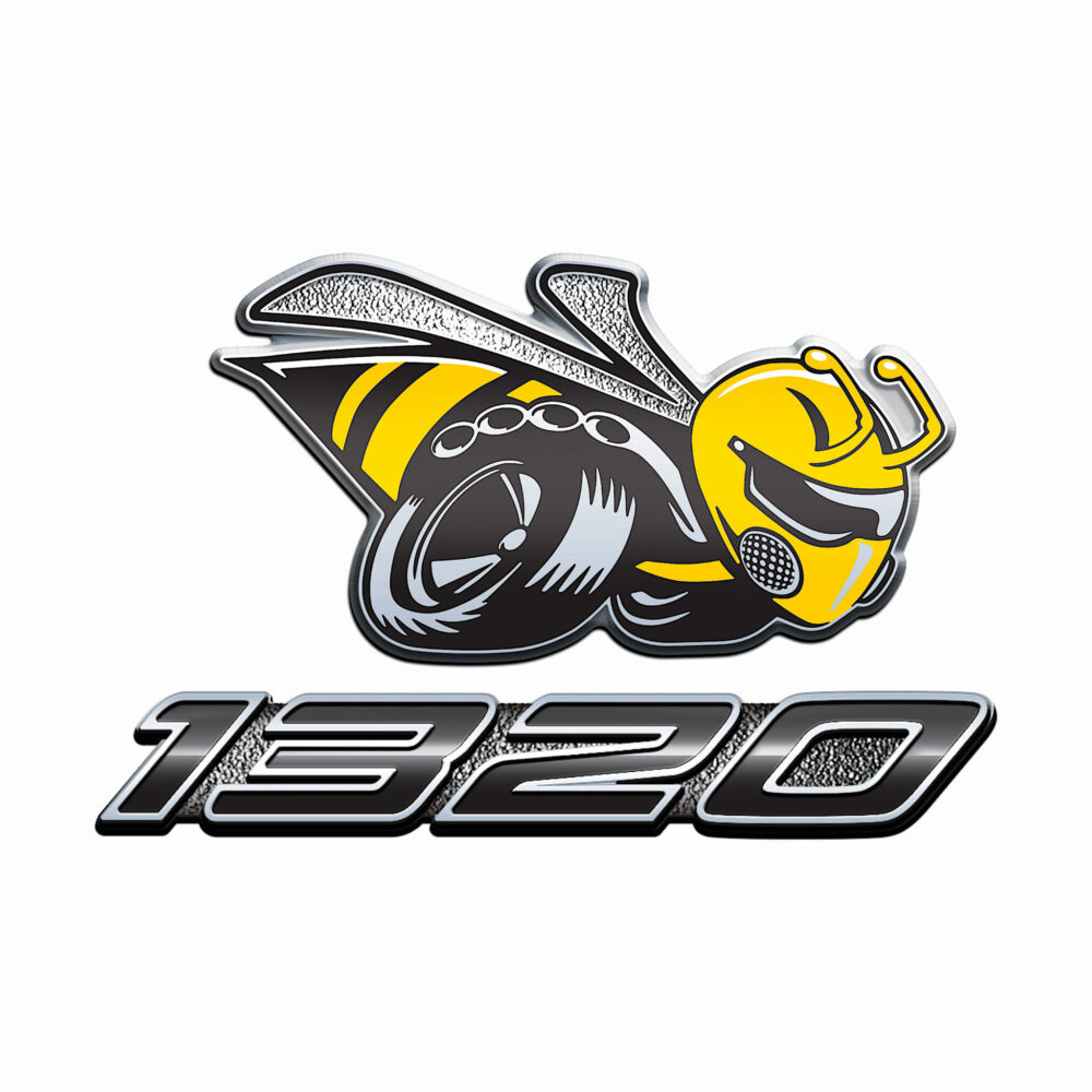 2019 Dodge Challenger R/T Scat Pack 1320 “Angry Bee” fender badge