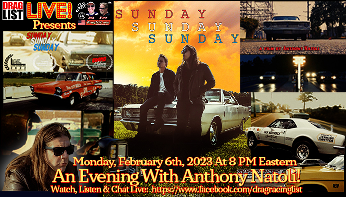 Draglist LIVE: Anthony Natoli on 2/6/23! - Drag Racing List
