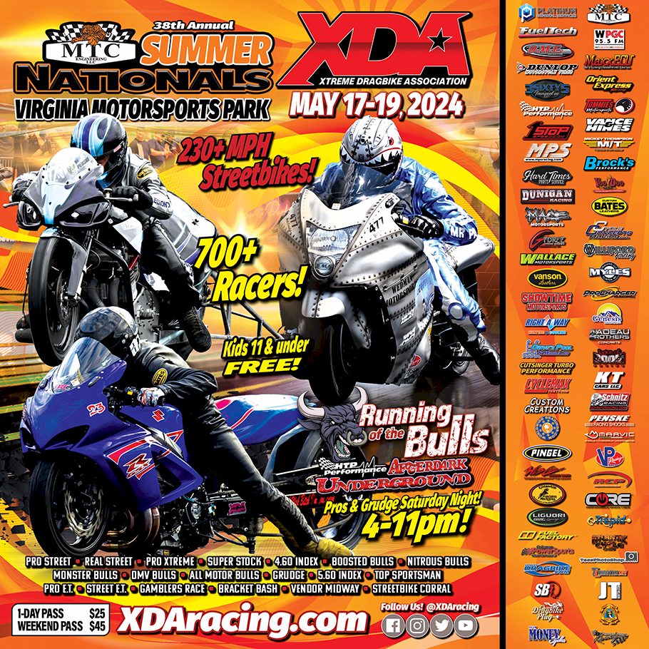 XDA Headed to VMP for May 17-19 Summer Nats - Drag Racing List